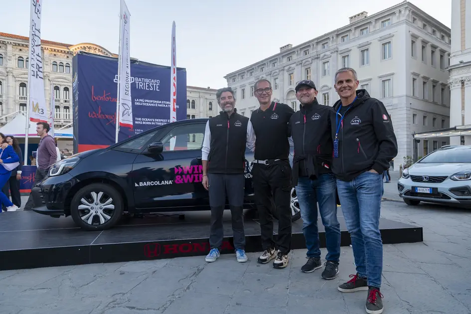 Barcolana 57 - - Giovanni Gabassi vince la Honda Jazz Full Hybrid in ...
